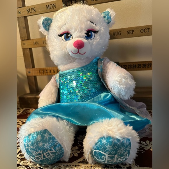 Build-A-Bear | Toys | Build A Bear Elsa With Wig And Outfit | Poshmark